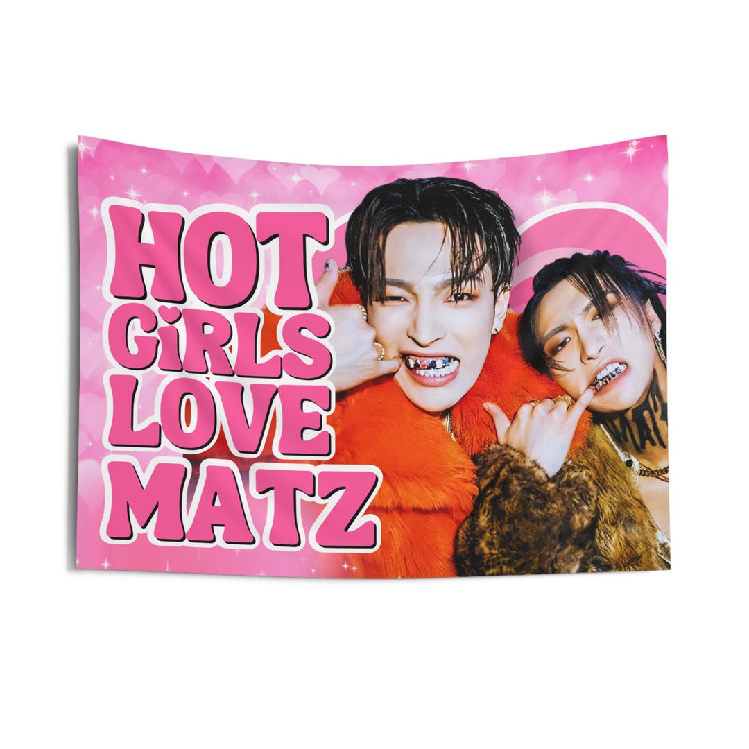 Ateez Matz MV Hot Girls Concert, Ateez Hongjoong Seonghwa Kpop Flag ...