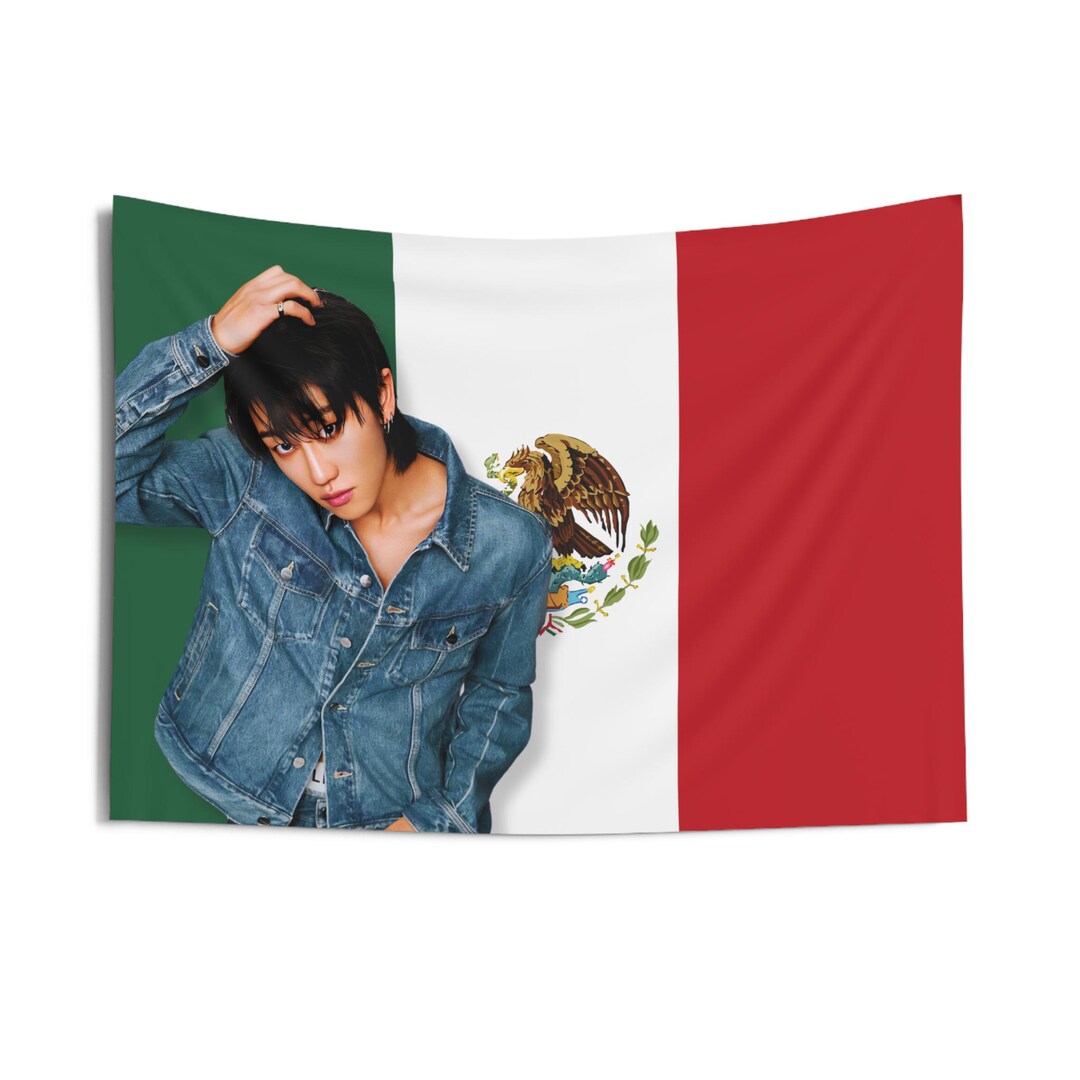 Seventeen The8 Mexico Flag, Svt Members Minghao Kpop Flag, Seventeen ...