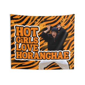 Svt Hoshi Tiger Horanghae Concert Banner, Seventeen Members Kpop Flag ...