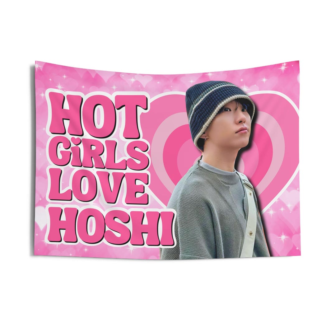 Svt Hoshi Hot Girls Concert Banner, Seventeen Members Kpop Flag, Svt ...