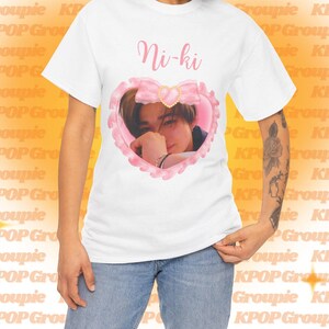 ENHYPEN Ni-ki Coquette Bow Kpop Shirt, Enhypen Niki Merch, ENHYPEN Tour ...