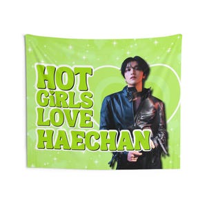Nct 127 Haechan Hot Girls Concert Banner, NCT Dream Kpop Flag, NCT ...