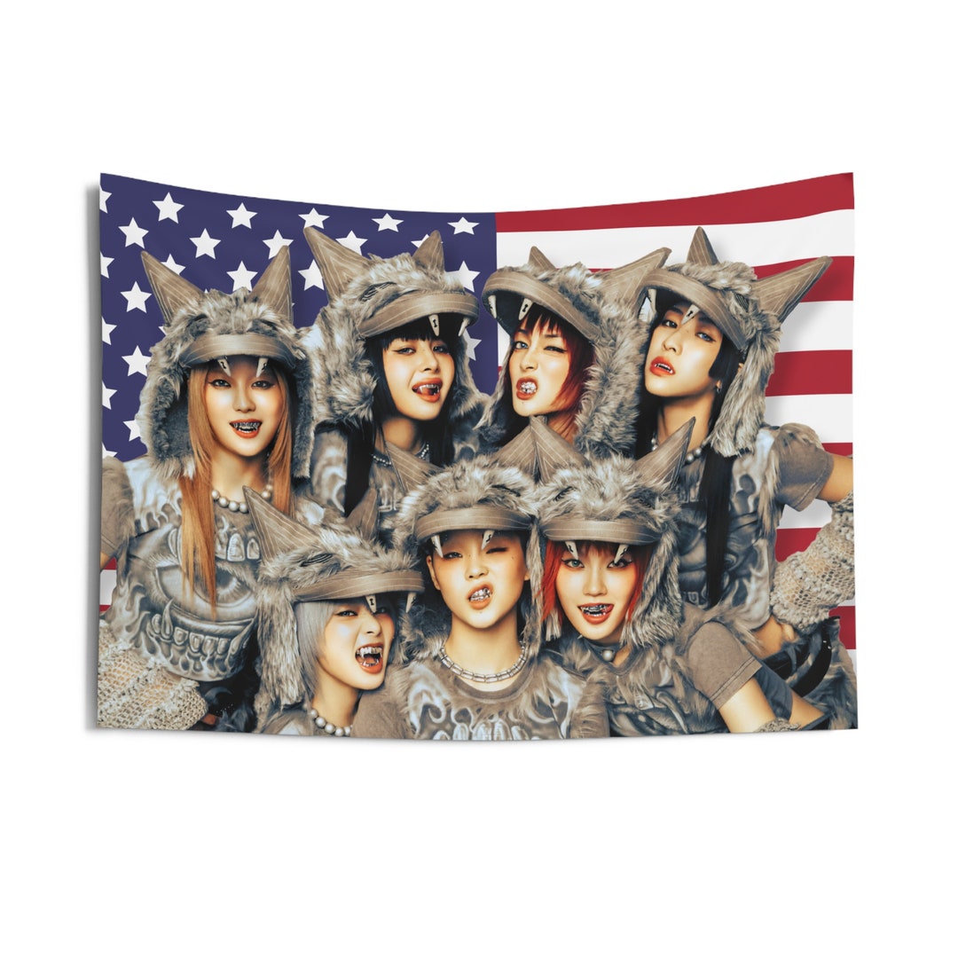 XG Members Woke up America Flag Banner, Woke up XG Kpop Flag, XG World ...