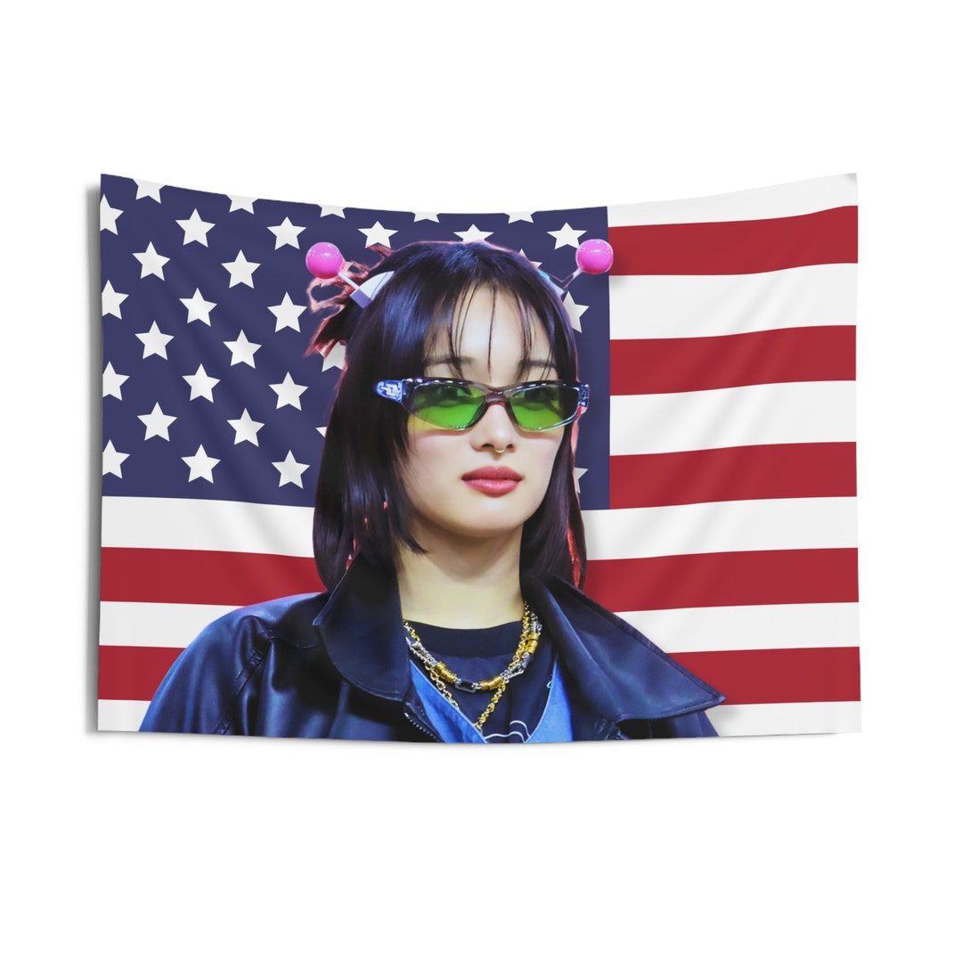 XG Jurin Fanmeet America Flag Banner, Woke up XG 2024 Kpop Flag, XG ...