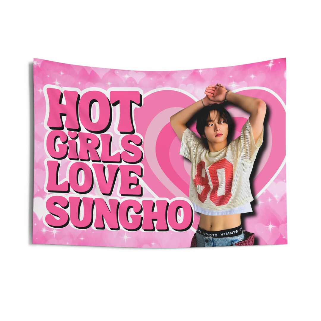 Bonedo Sungho Crop Top Hot Girls Banner, Bnd Members Kpop Flag, Bonedo ...