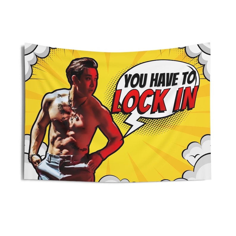 Skz Bang Chan Lock in Concert Banner, Stray Kids Members Kpop Flag, Skz ...