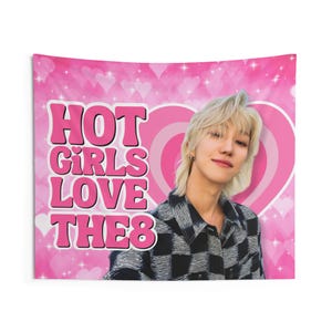 Svt The8 Minghao Hot Girls Concert Banner, Seventeen Members Kpop Flag ...