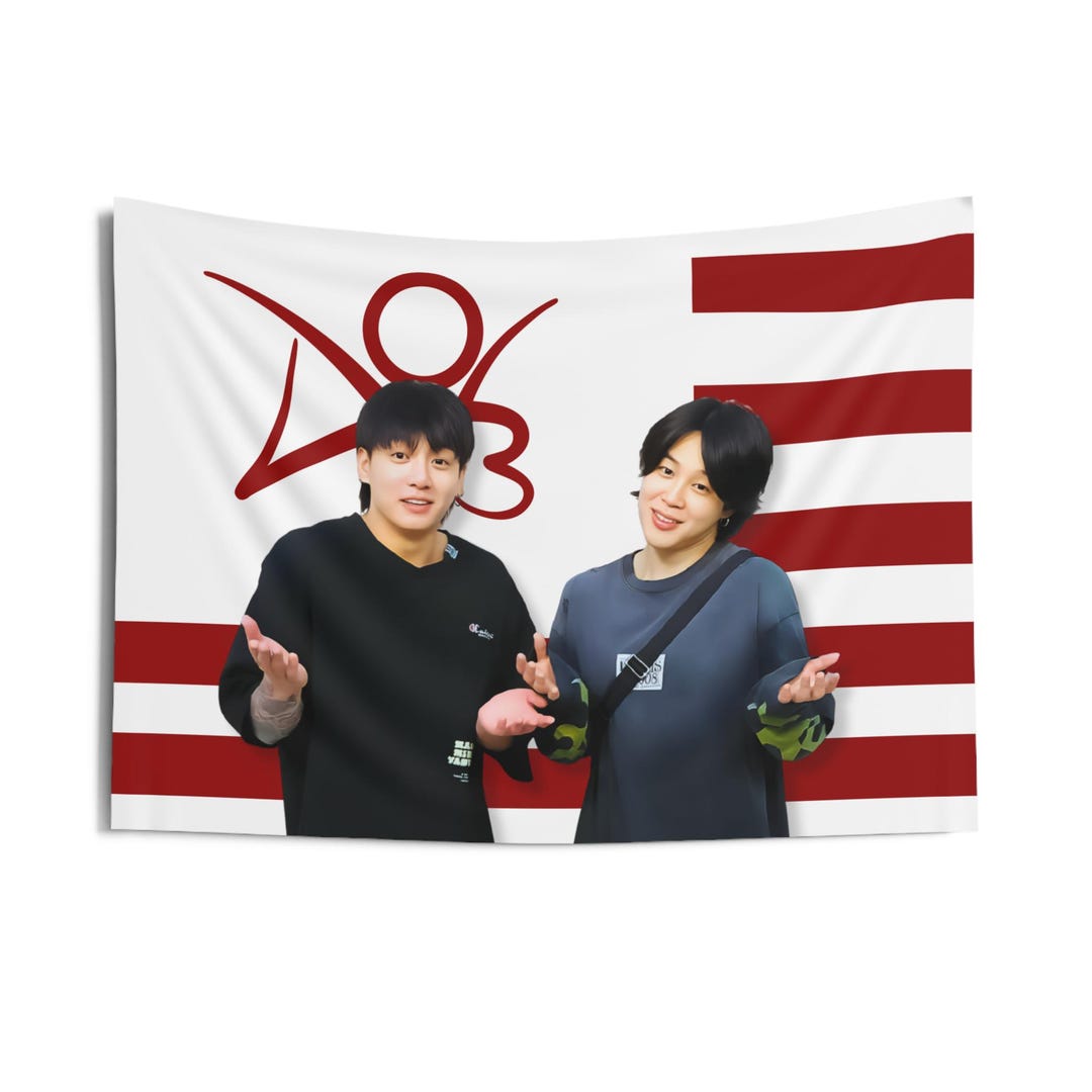 Jikook Are You Sure Ao3 Ship Flag Banner: Kookmin Kpop Fans Concert ...