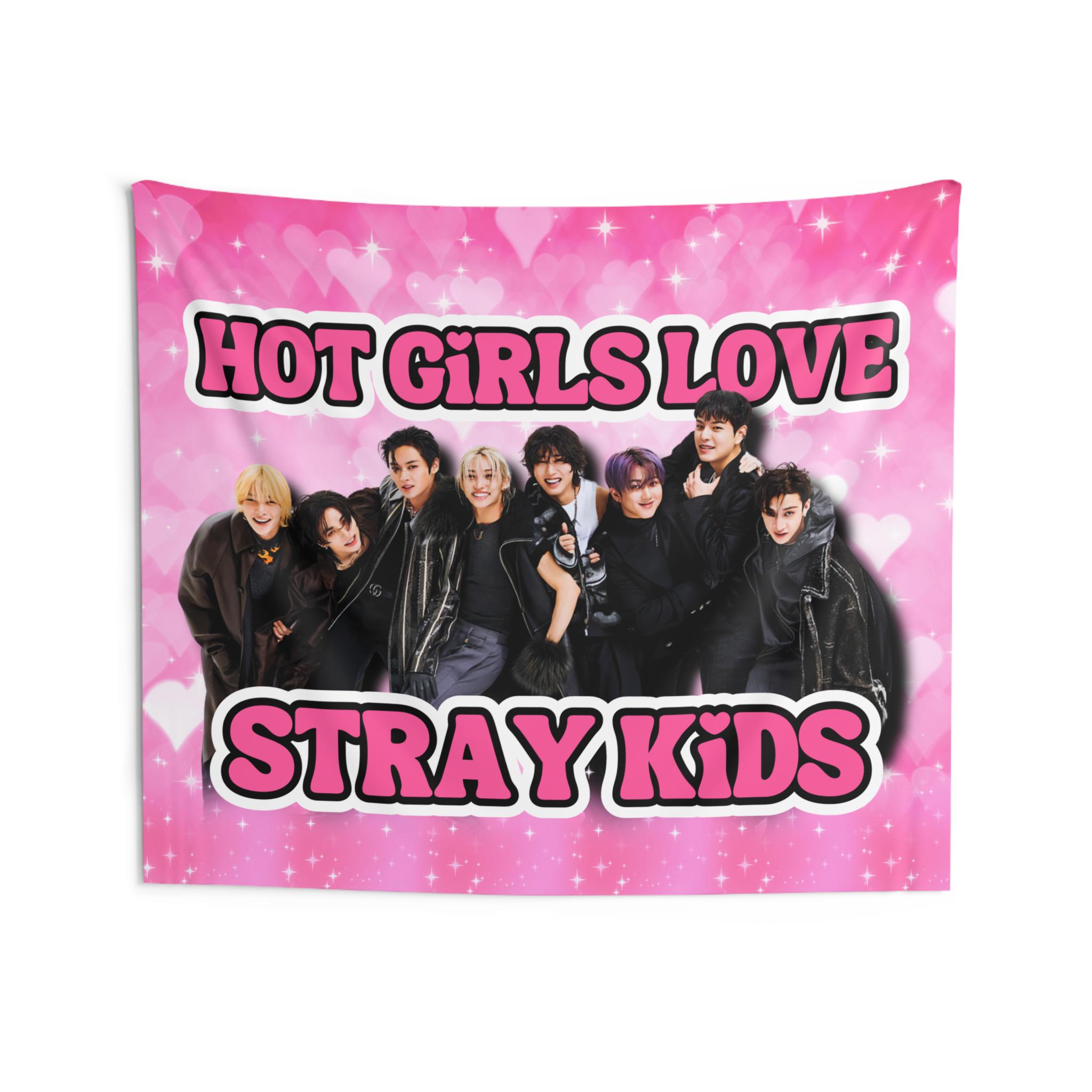 Skz Magazine Hot Girls Concert Banner, Ate Stray Kids Kpop Flag, Stray ...
