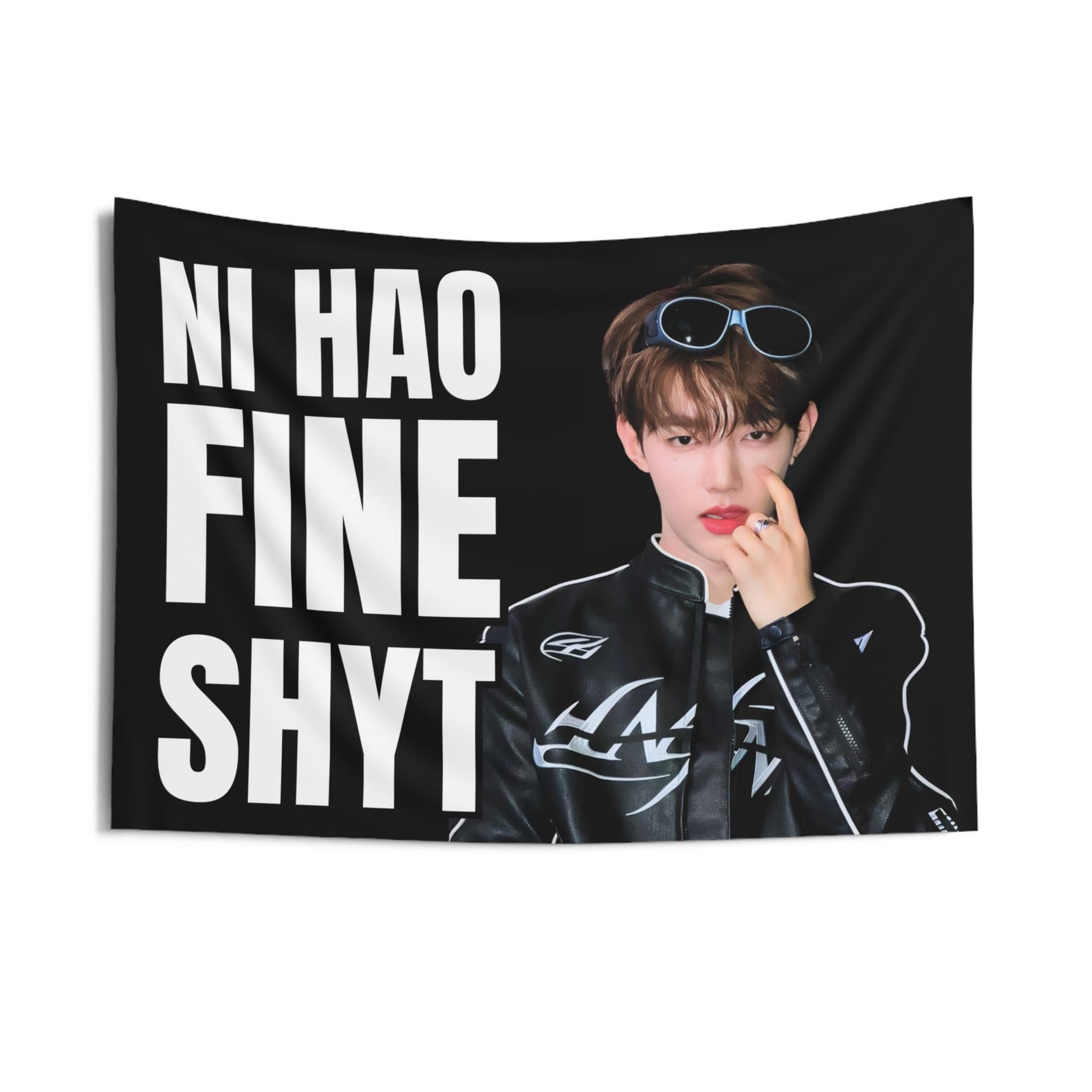 Zb1 Zhang Hao Ni Hao Fine Shyt Concert Flag Banner: Zerobaseone Zerose ...