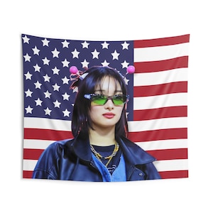 XG Jurin Fanmeet America Flag Banner, Woke up XG 2024 Kpop Flag, XG ...