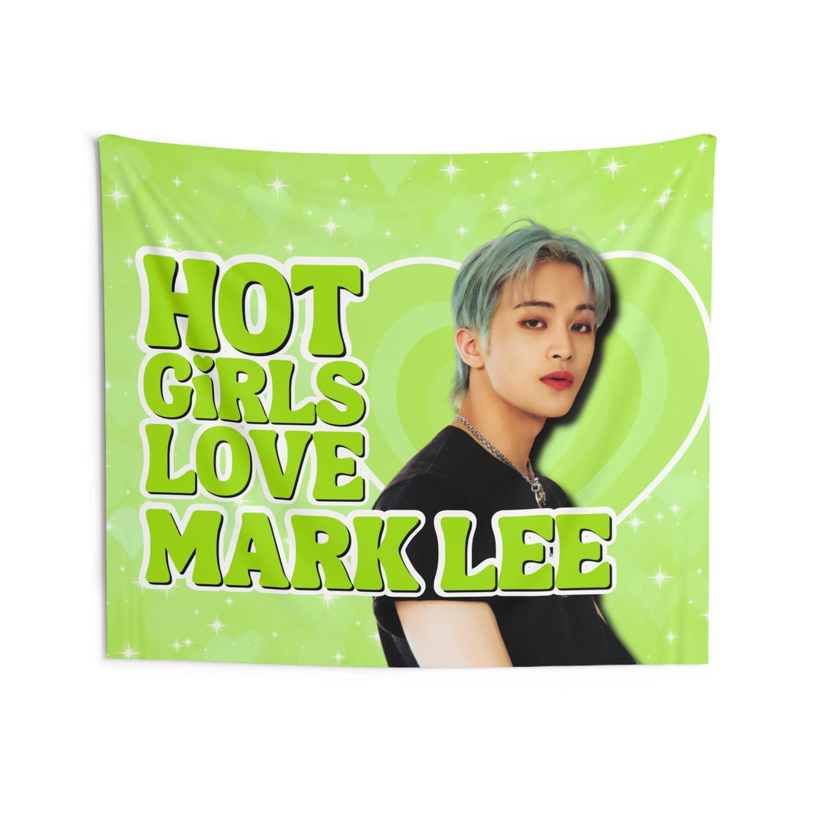 Nct 127 Mark Lee Hot Girls Concert Banner, NCT Dream Kpop Flag, NCT ...