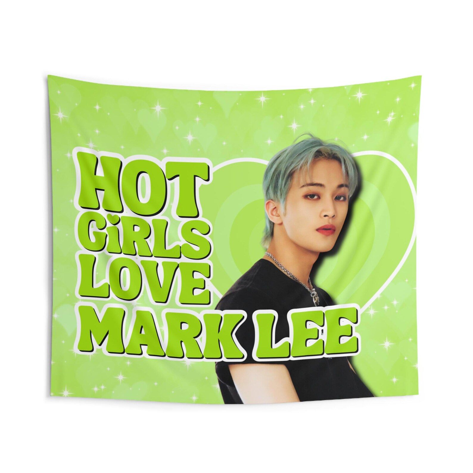 Nct 127 Mark Lee Hot Girls Concert Banner, NCT Dream Kpop Flag, NCT ...