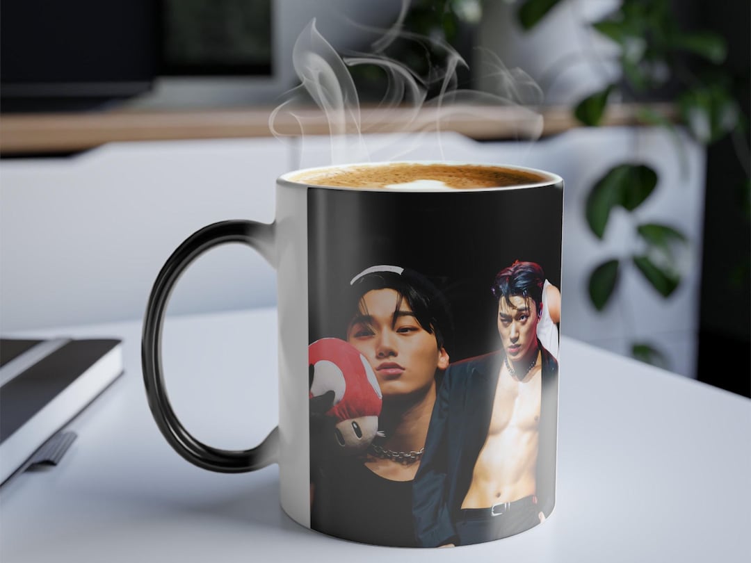 Ateez San Abs Color Morphing Mug, Ateez Members Kpop Mug, Ateez World ...