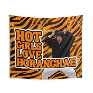 Svt Hoshi Tiger Horanghae Concert Banner, Seventeen Members Kpop Flag ...