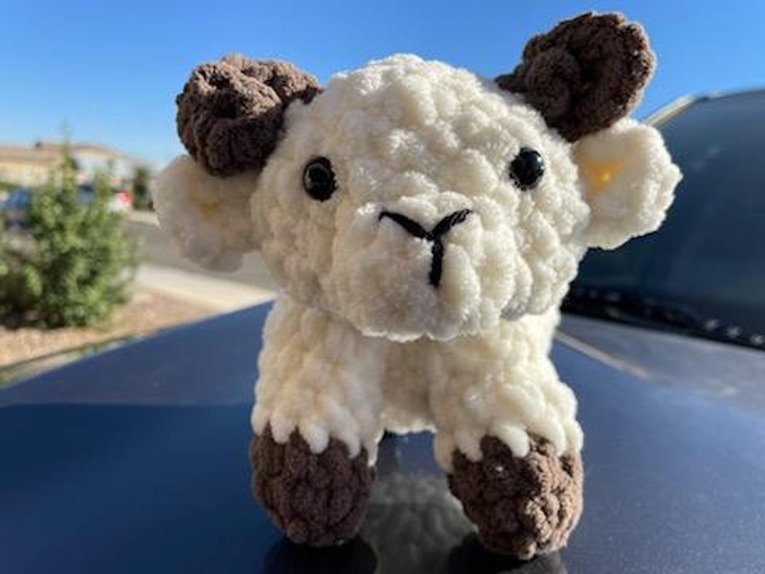 Crochet Ram - Etsy