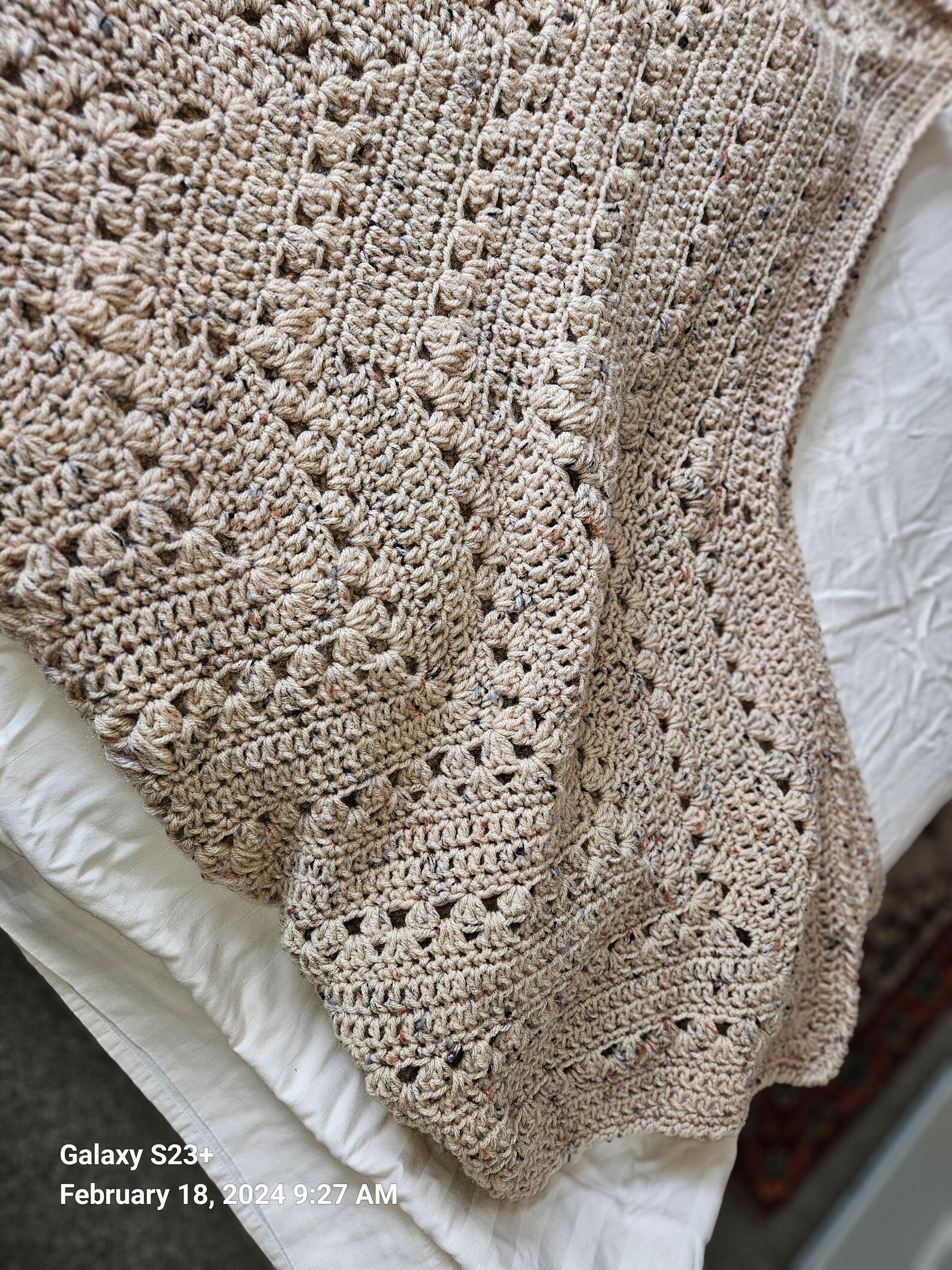 NEW Buff Crochet Star Afghan - 7 Points - Interesting/cool Pattern - Etsy