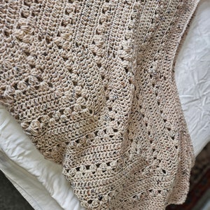 NEW Buff Crochet Star Afghan - 7 Points - Interesting/cool Pattern - Etsy