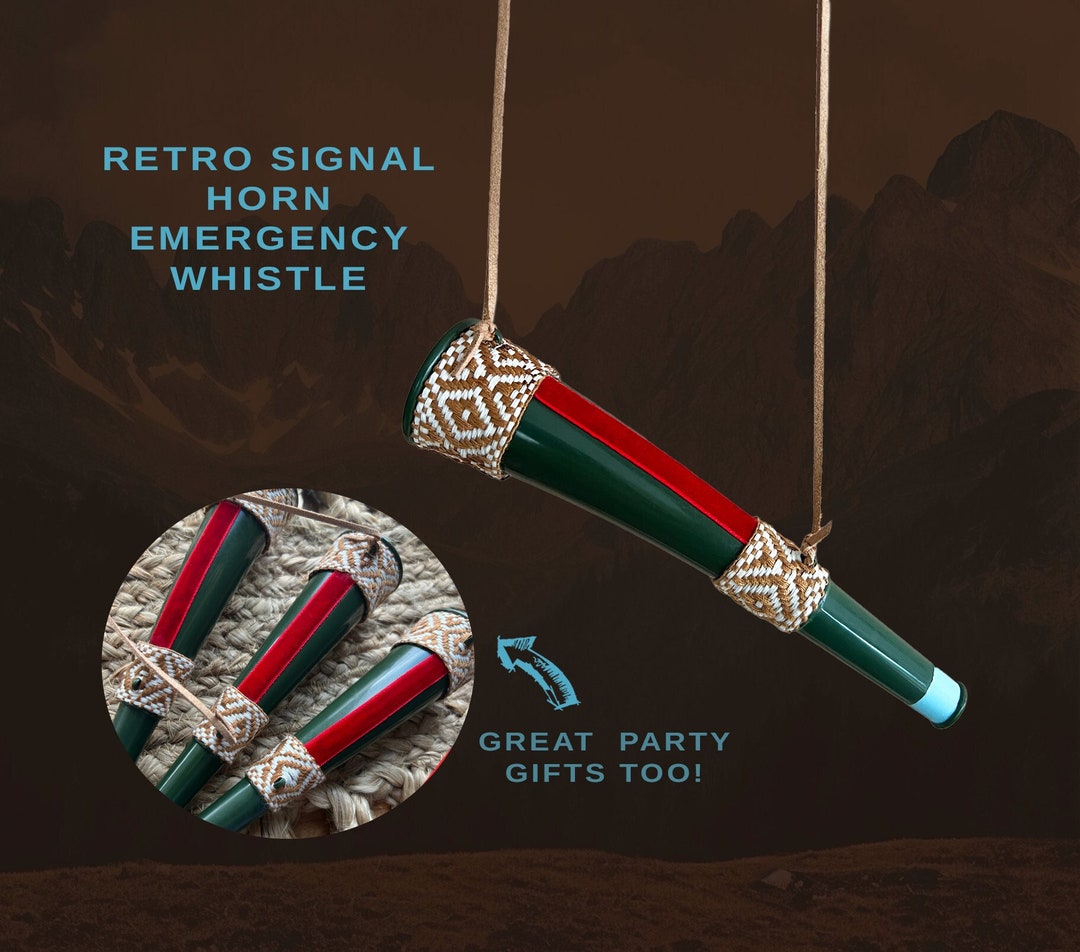 Wilderness Emergency Signal Whistle Horn Vintage Style, Outdoor ...