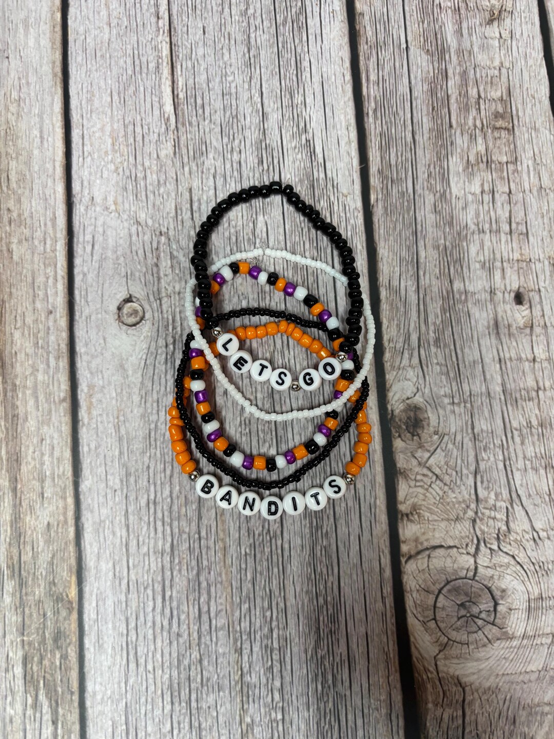 Buffalo Bandits 5-piece Bracelet Stack - Etsy