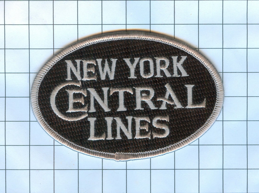 RAILROAD PATCH Collectible - New York Central Lines 4" X 2 3/4" - 100% ...