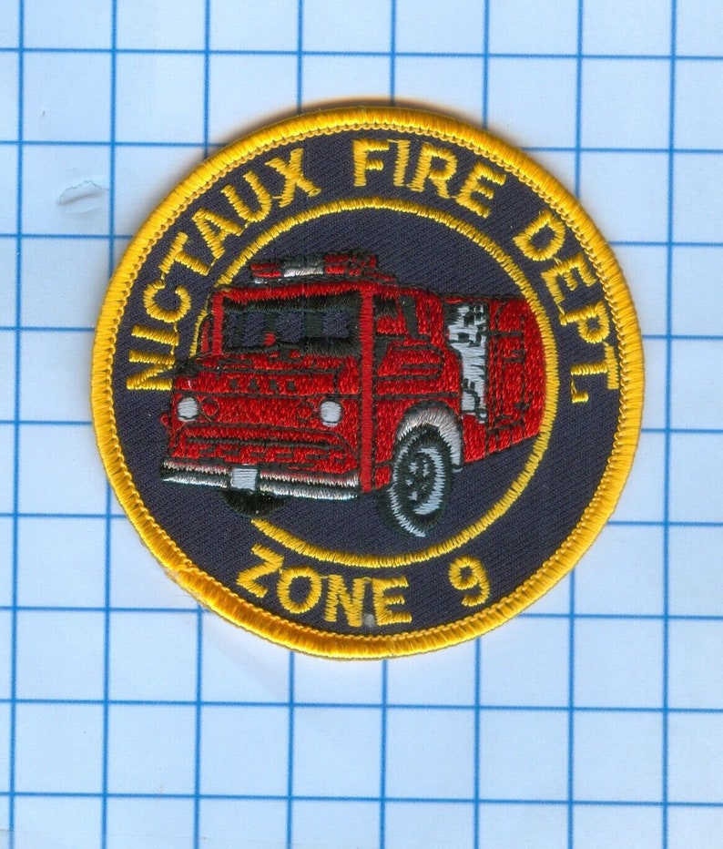 Fire Patch -nictaux Fire Dept Zone 9 - Etsy