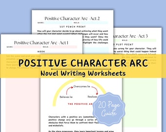 Character Development Workbook Editable Character Profile Novel Writing ...