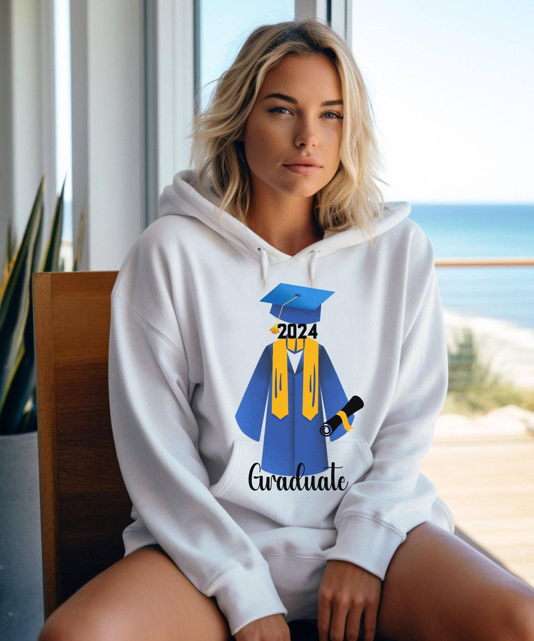 Graduation Cap-gown-diploma T-shirt, 2024 Family Matching T-shirt ...