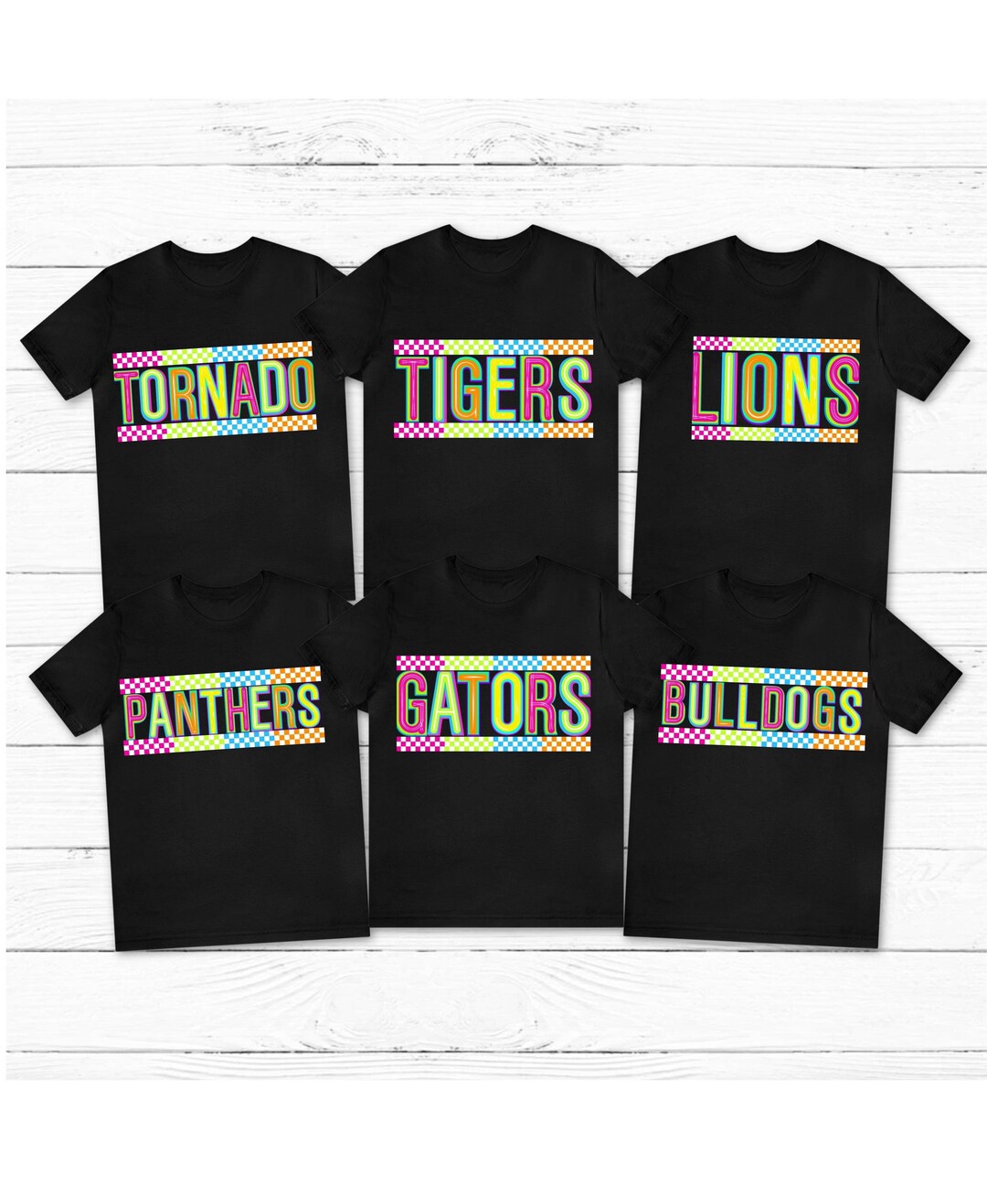 School Mascot T-shirt, Custom Mascot School Tees, School Spirit Shirt ...