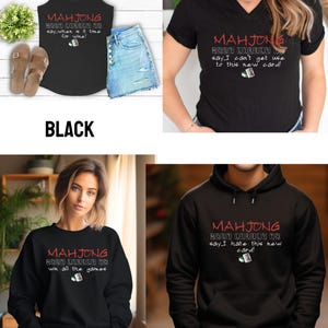 Group Mahjong Most Likely Too Themed T-shirt, Matching Mahjong Player ...