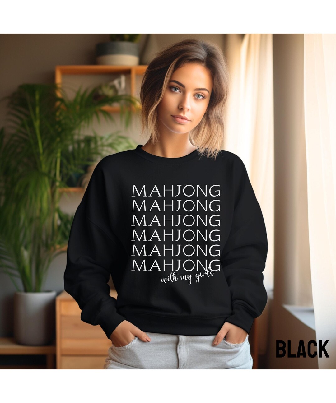 Group Mahjong T-shirt, Matching Mahjong Player Tee, Mahjong Group Tee ...