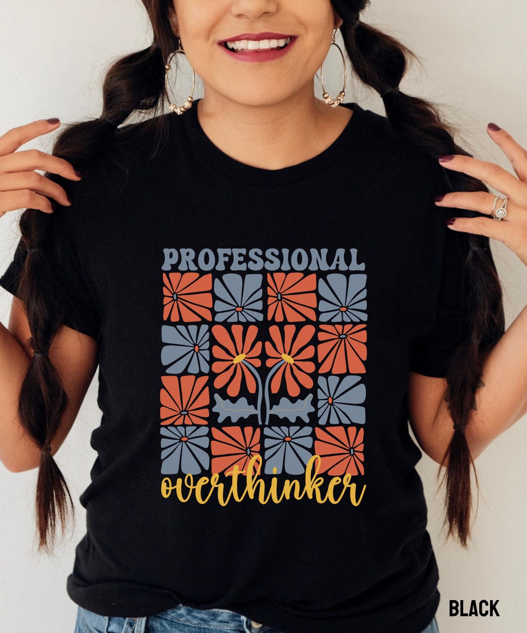 Professional Overthinker T-shirt, Mental Health Matters, Self Care ...