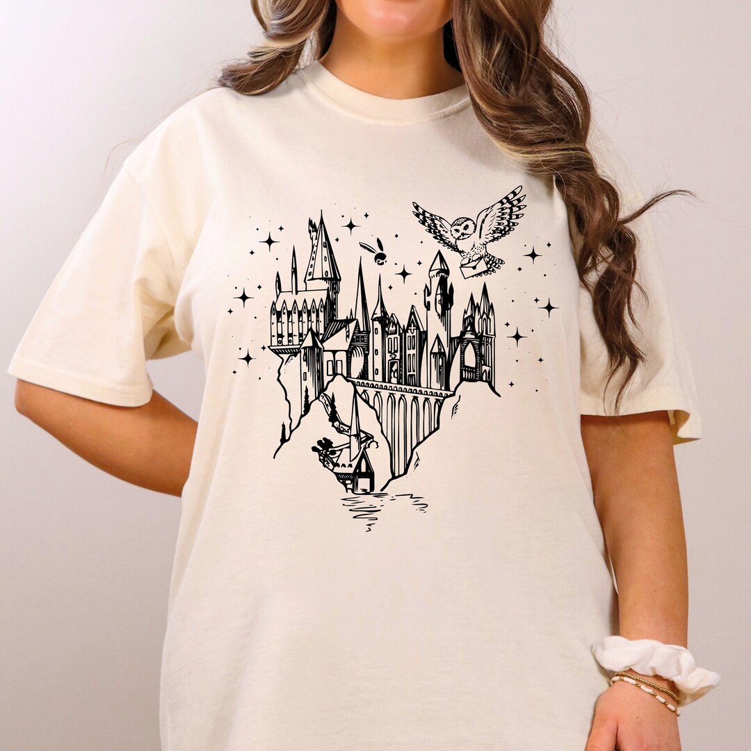 Allnwick Magical Castle, Magic Lover T-shirt, Wizard Castle Shirt ...