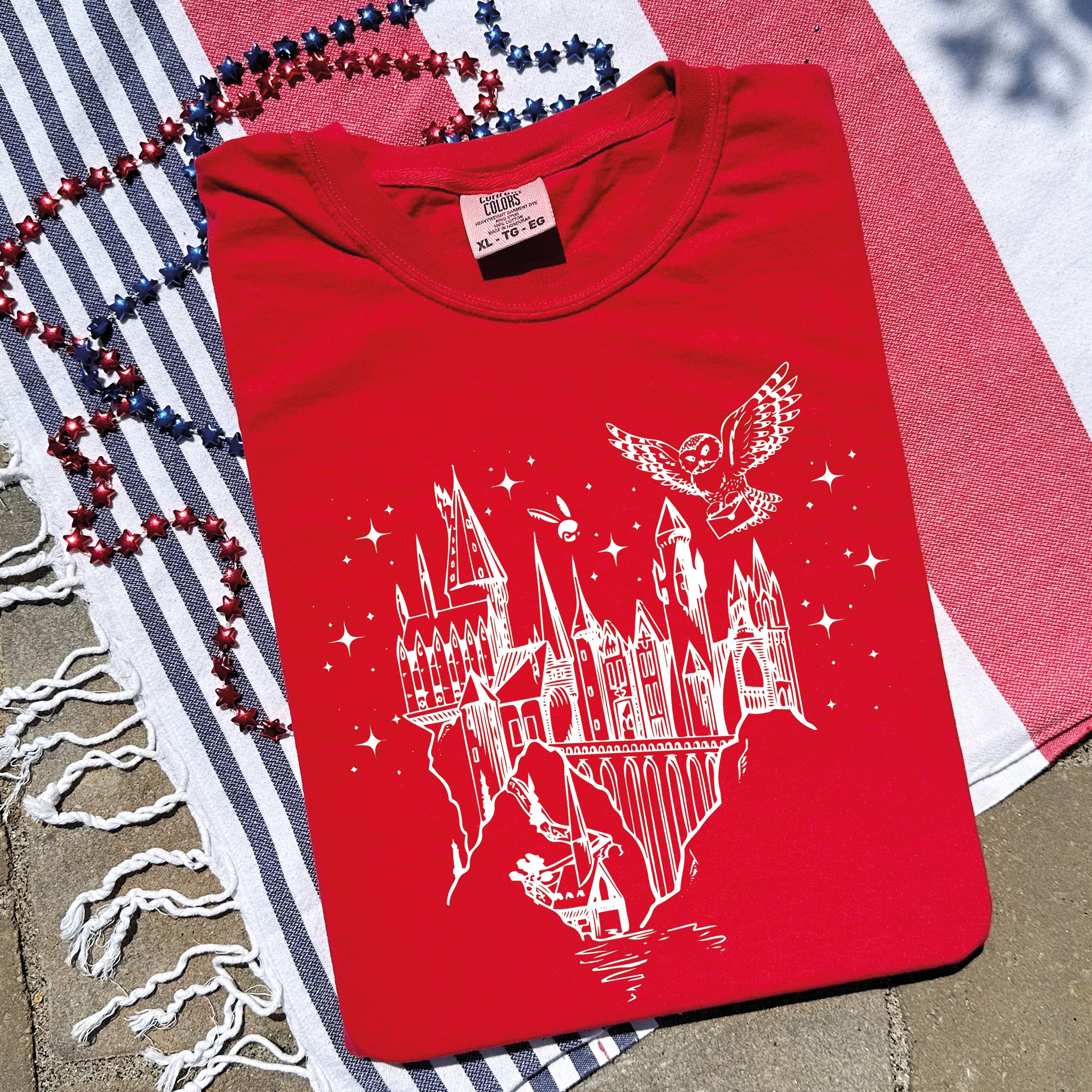 Allnwick Magical Castle, Magic Lover T-shirt, Wizard Castle Shirt ...
