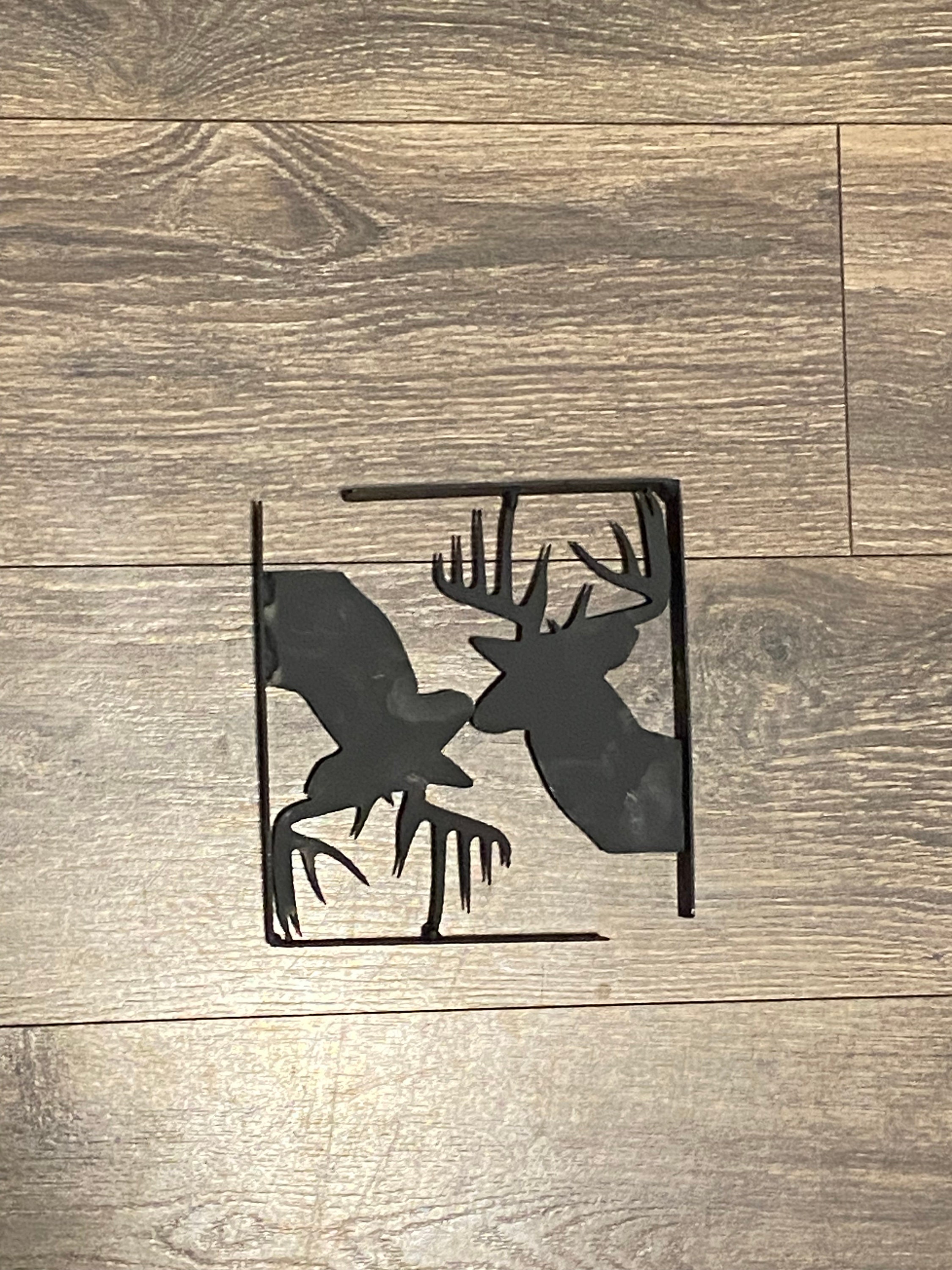 Deer Shelf Brackets Storage Shelf, Organizer, Hunting, Wall Art, Home ...