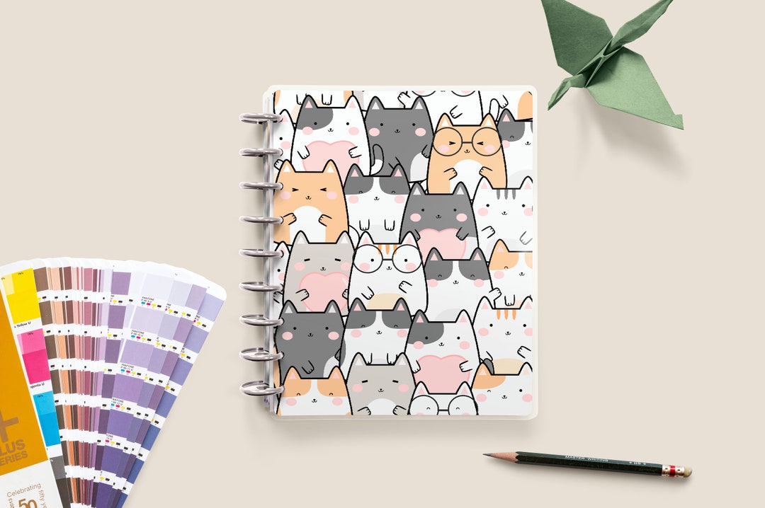 Cats / Cute Cats / Happy Planner Cover / Erin Condren Cover ...