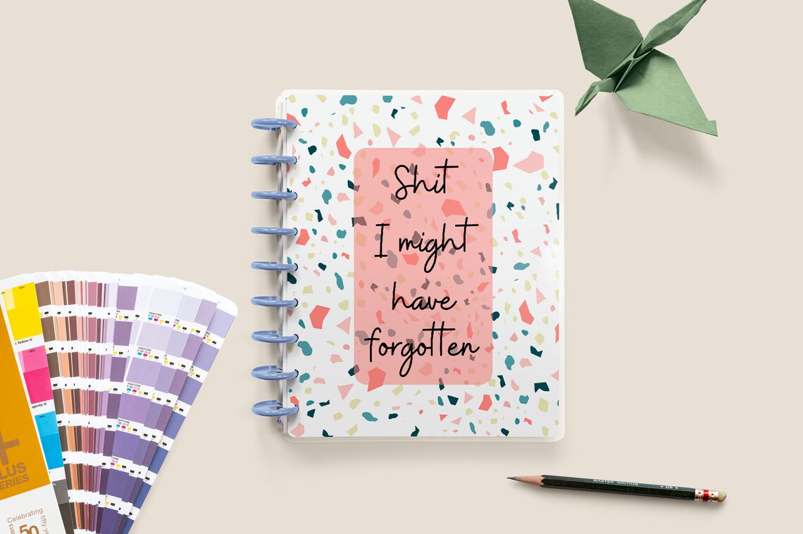 Funny Planner Cover / Happy Planner Cover / Customizable / Disc Bound ...