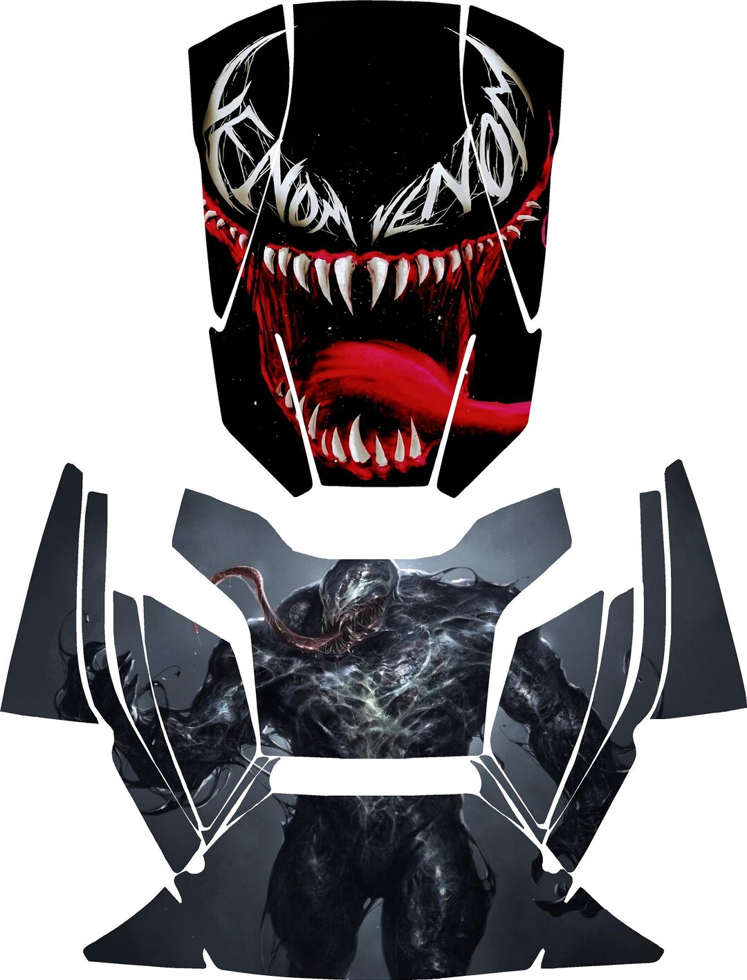 Laminated Canam Ryker Rally Spiderman Venom 002 Combo Marvel Comics DC ...