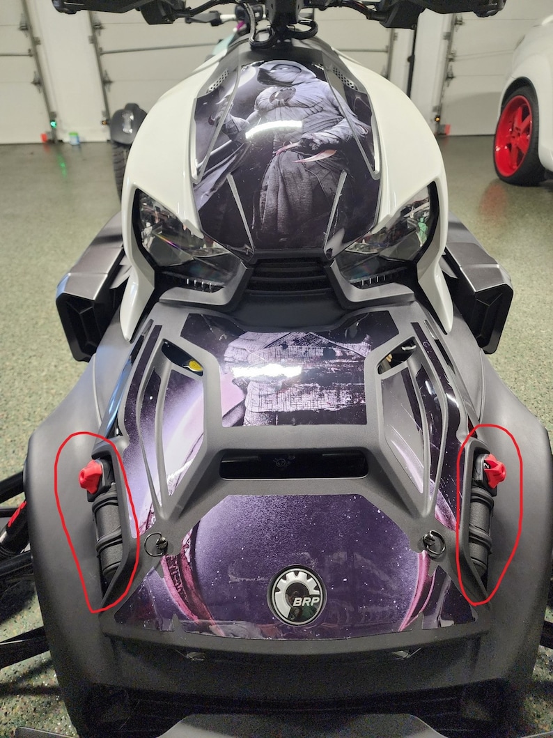 Laminated Canam Ryker Rally Batman Frunk & Hood 003 Deck - Etsy