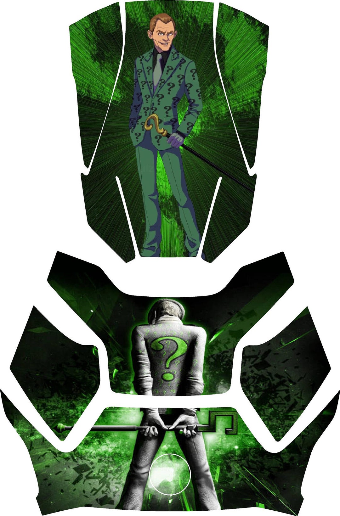 Laminated Canam Ryker the Riddler 007 Frunk With Logo Hood Deck - Etsy