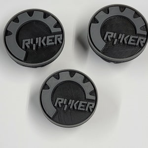 Full Set of (3) Canam Ryker Rim Caps 600cc 900cc Ace Rally Sport 3D ...