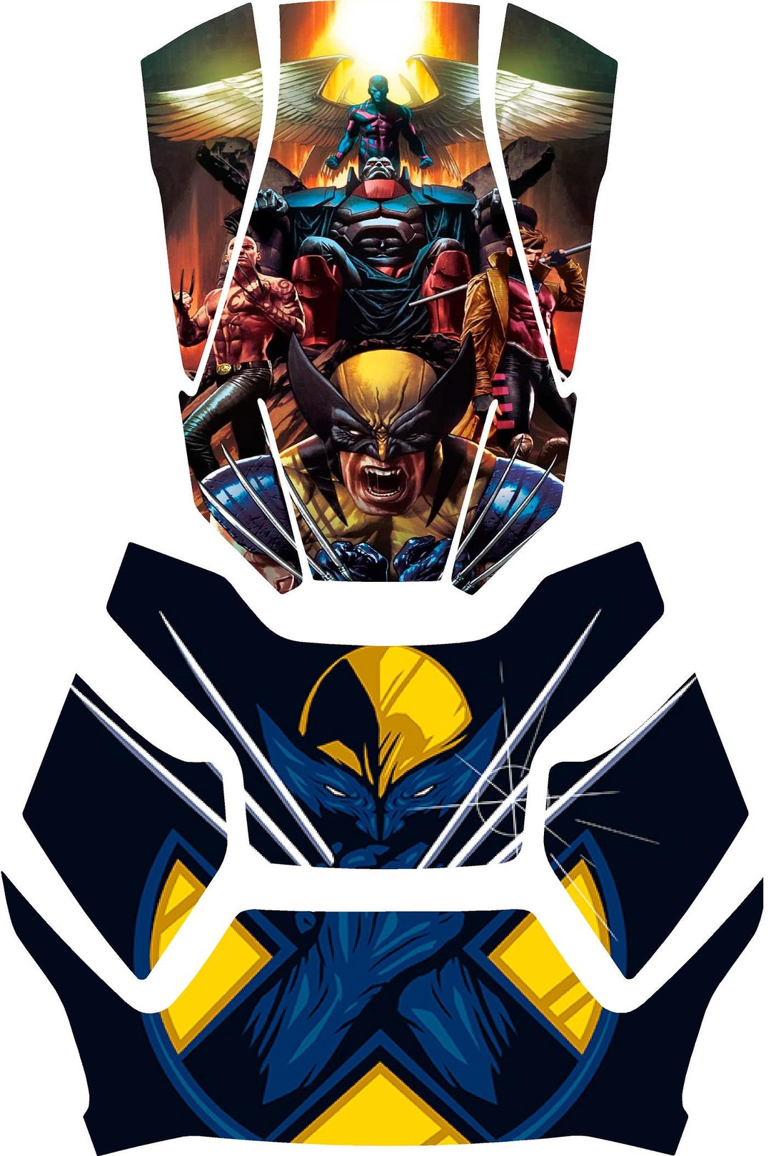 Laminated Canam Ryker Wolverine 004 Frunk With Logo Hood Deck DC Comics ...