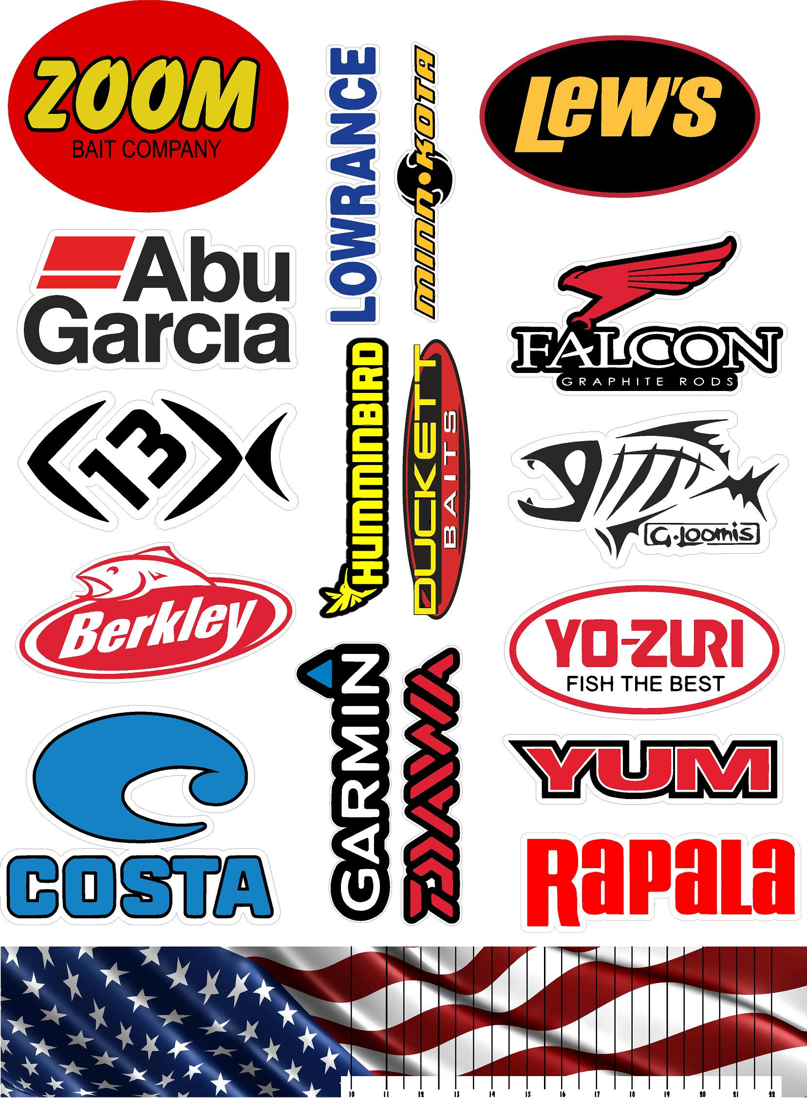 The Ultimate 18 PK Boat Carpet Graphics Marine Fishing each One is 8-9 ...