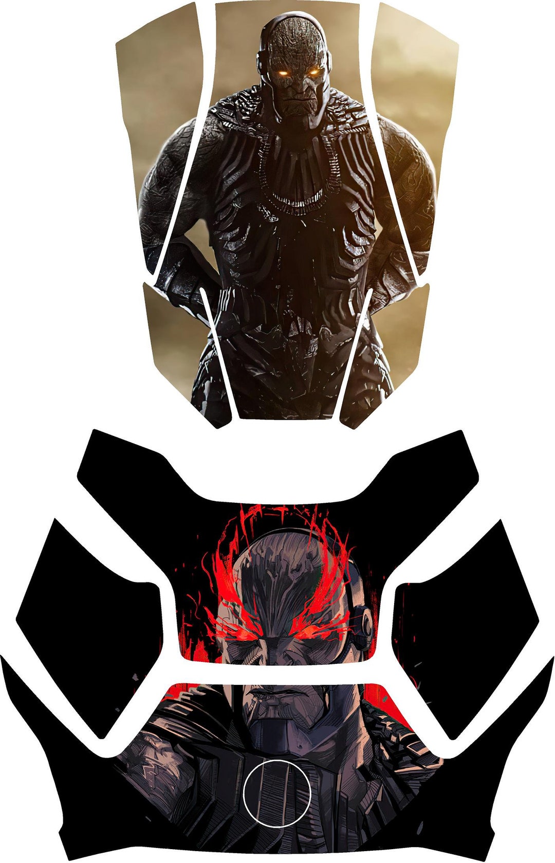 Laminated Canam Ryker Darkseid Frunk With Logo Hood Deck Comic Con ...