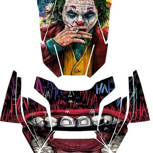 Laminated Canam Ryker Rally Heath Ledger the Joker Suicide Squad Marvel ...