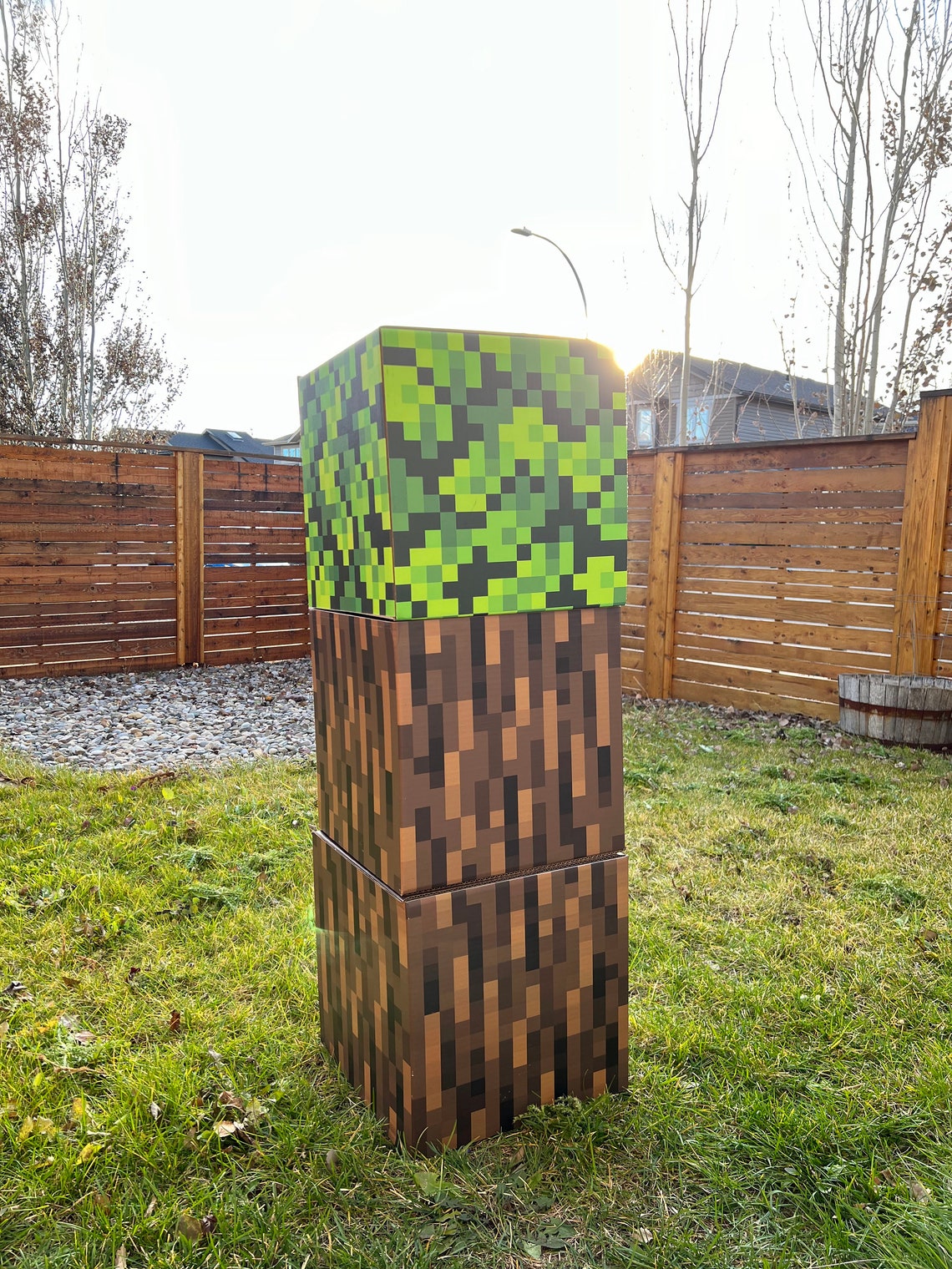 DIY: Life Size Minecraft Blocks and Creatures - Etsy