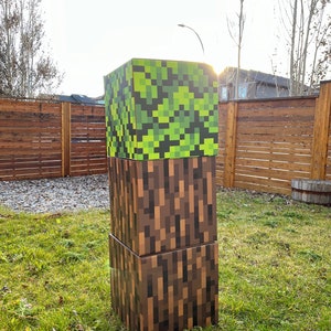 DIY: Life Size Minecraft Blocks and Creatures - Etsy