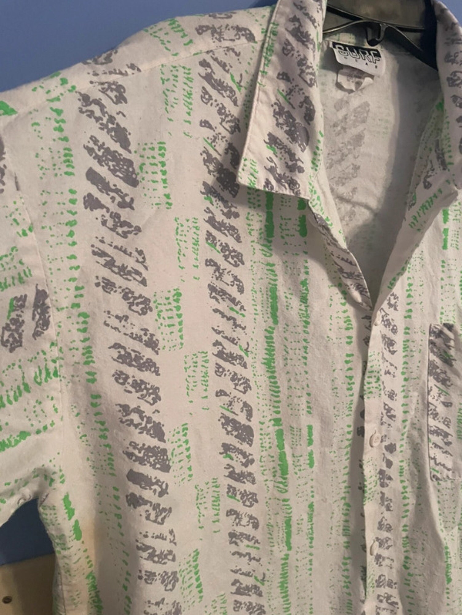 Vintage Mens Neon Green 80s Vintage 90s Clothes Retro Men - Etsy