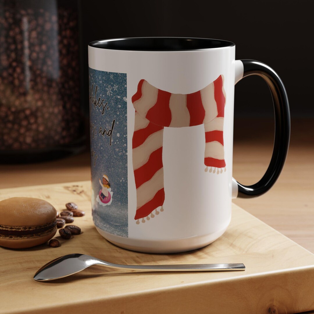 Snowflakes Siblings and Sips Coffee Mug (15oz) - Etsy