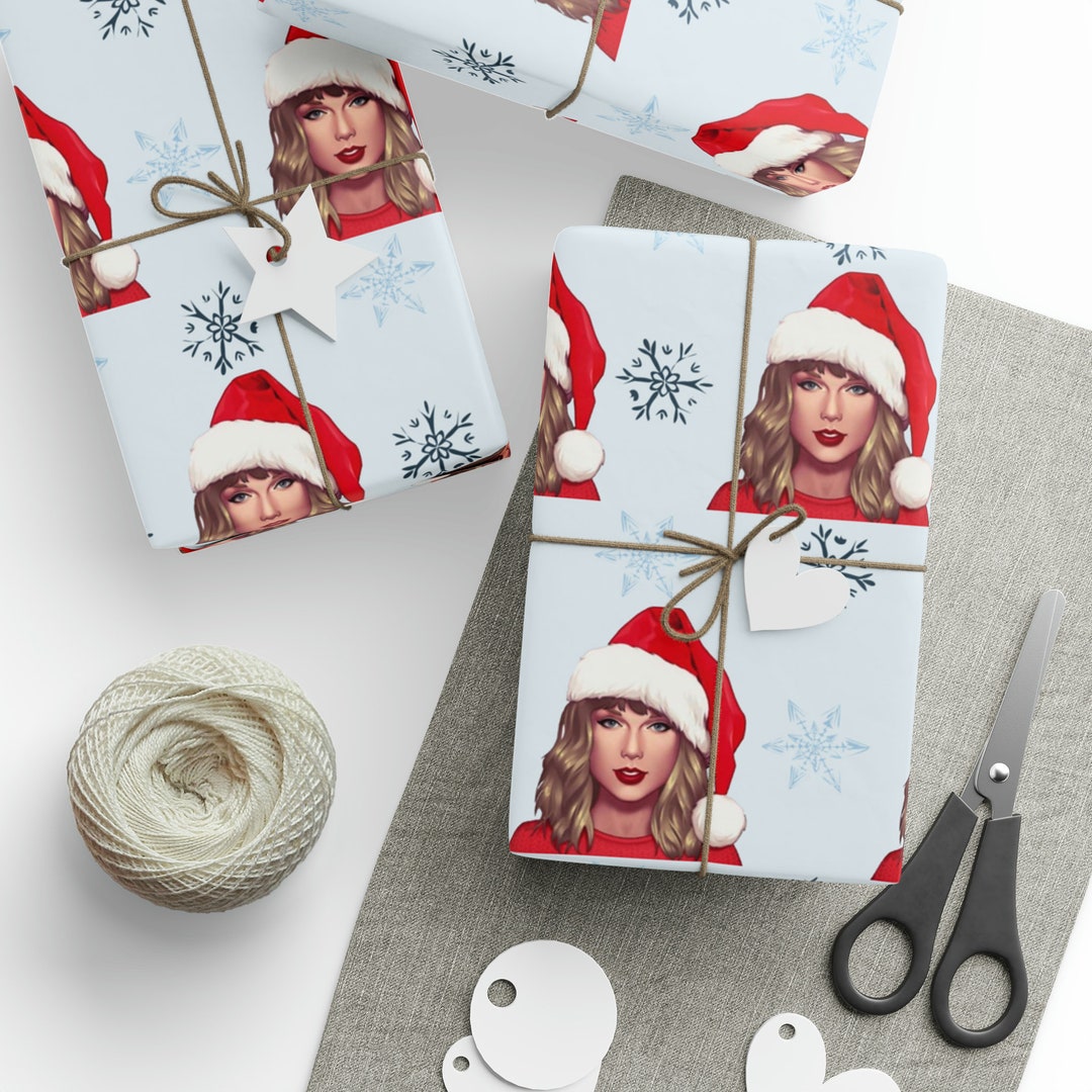 Taylor Swift Wrapping Paper, Swiftie Gift Wrap, Swiftie Holiday ...